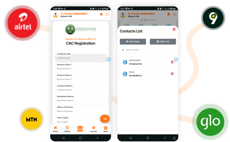 Depayhub VTU - Billing